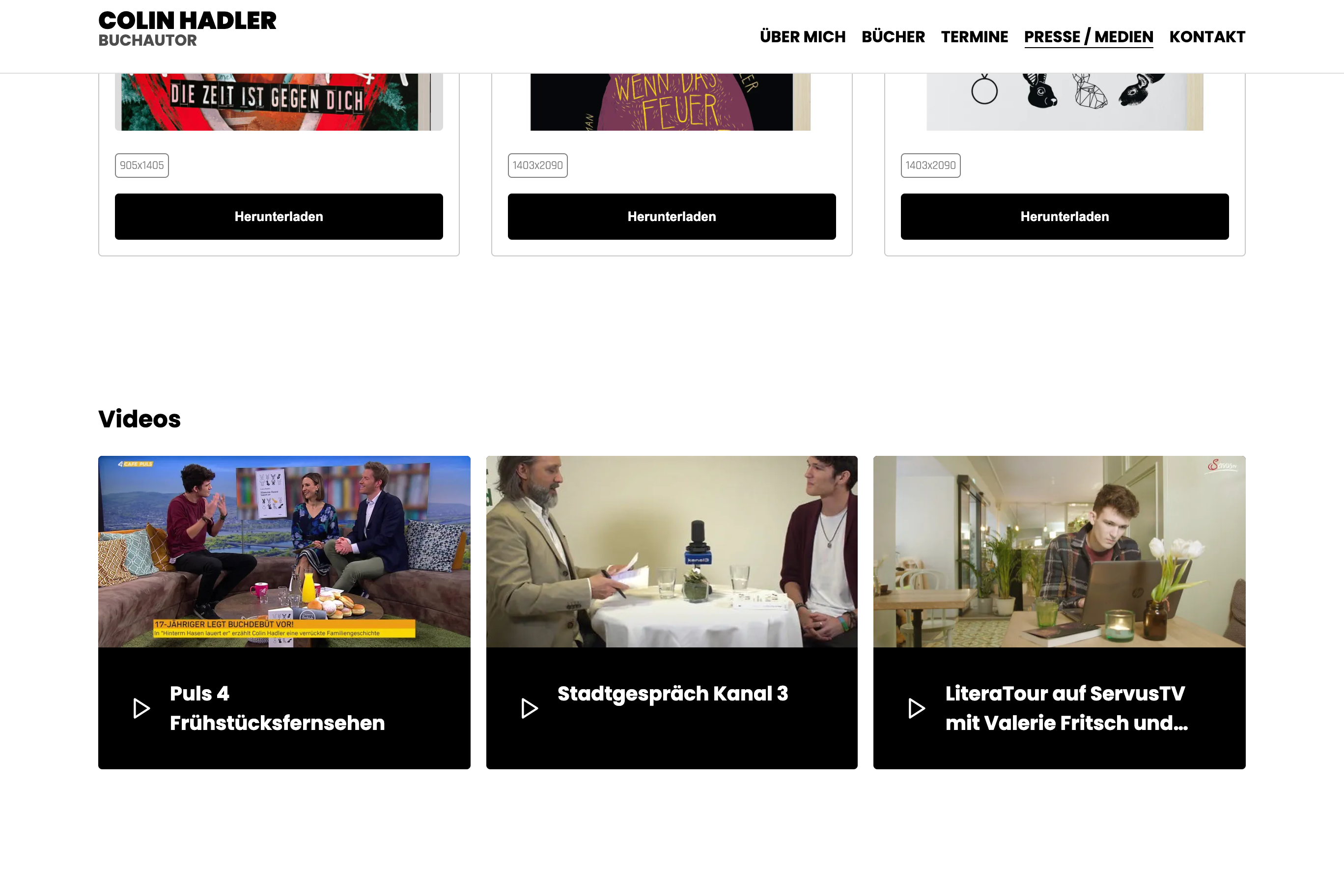 Colin Hadler - Ronald Rupp